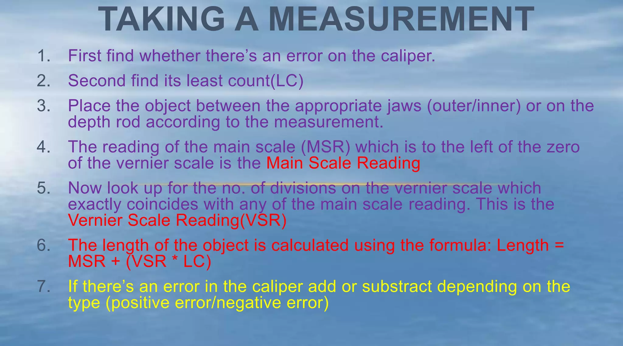 Vernier caliper | PPTX