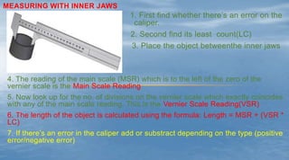 Vernier caliper PPT