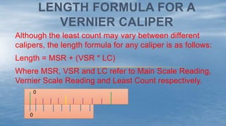 Vernier caliper | PPTX