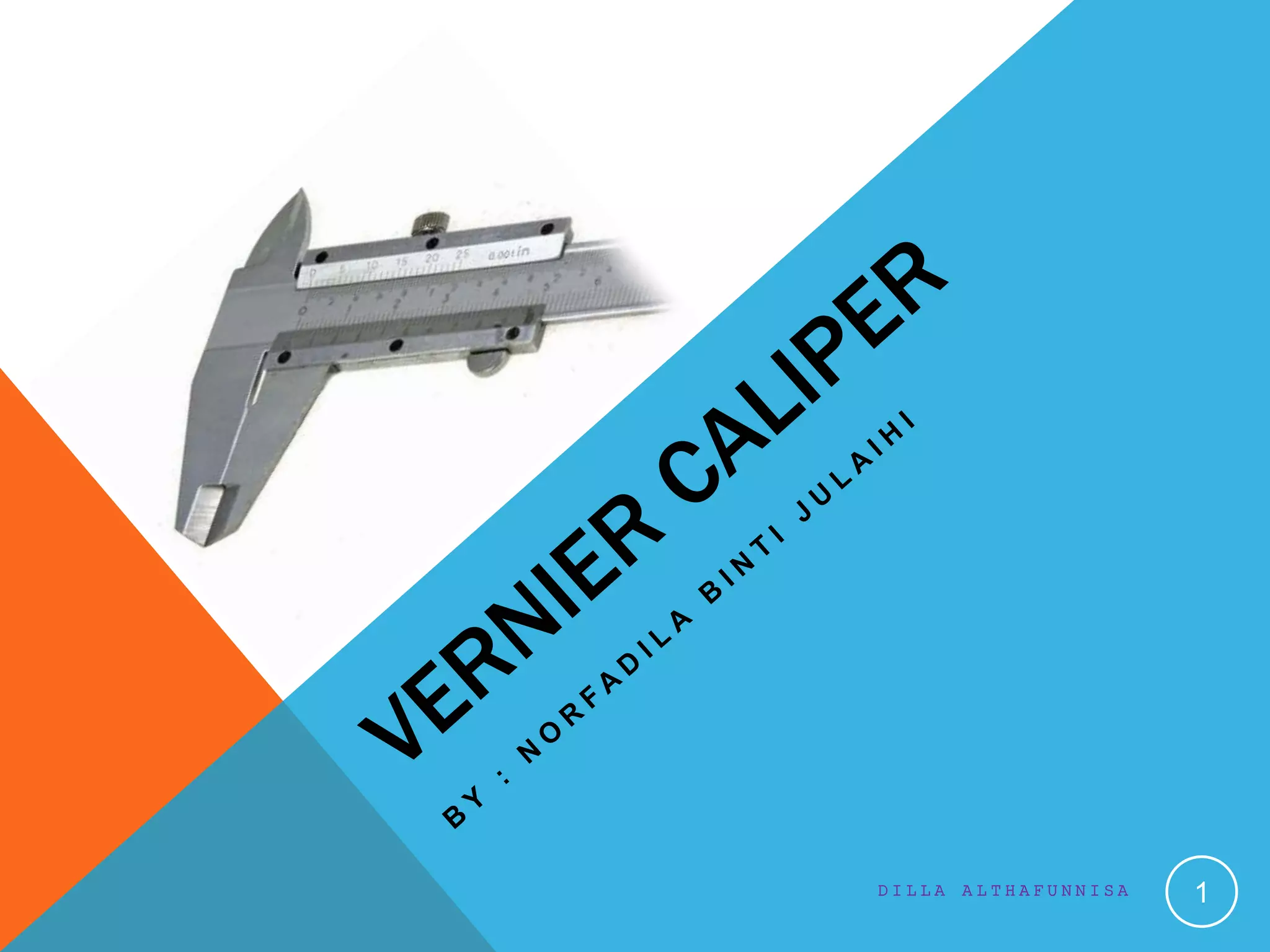 Vernier caliper | PPT