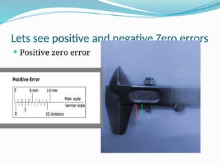 Vernier Caliper is a device that measure the diameter of cylinder | PPTX