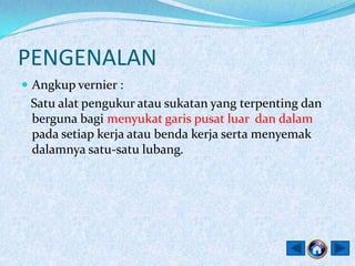 Angkup vernier | PPTX