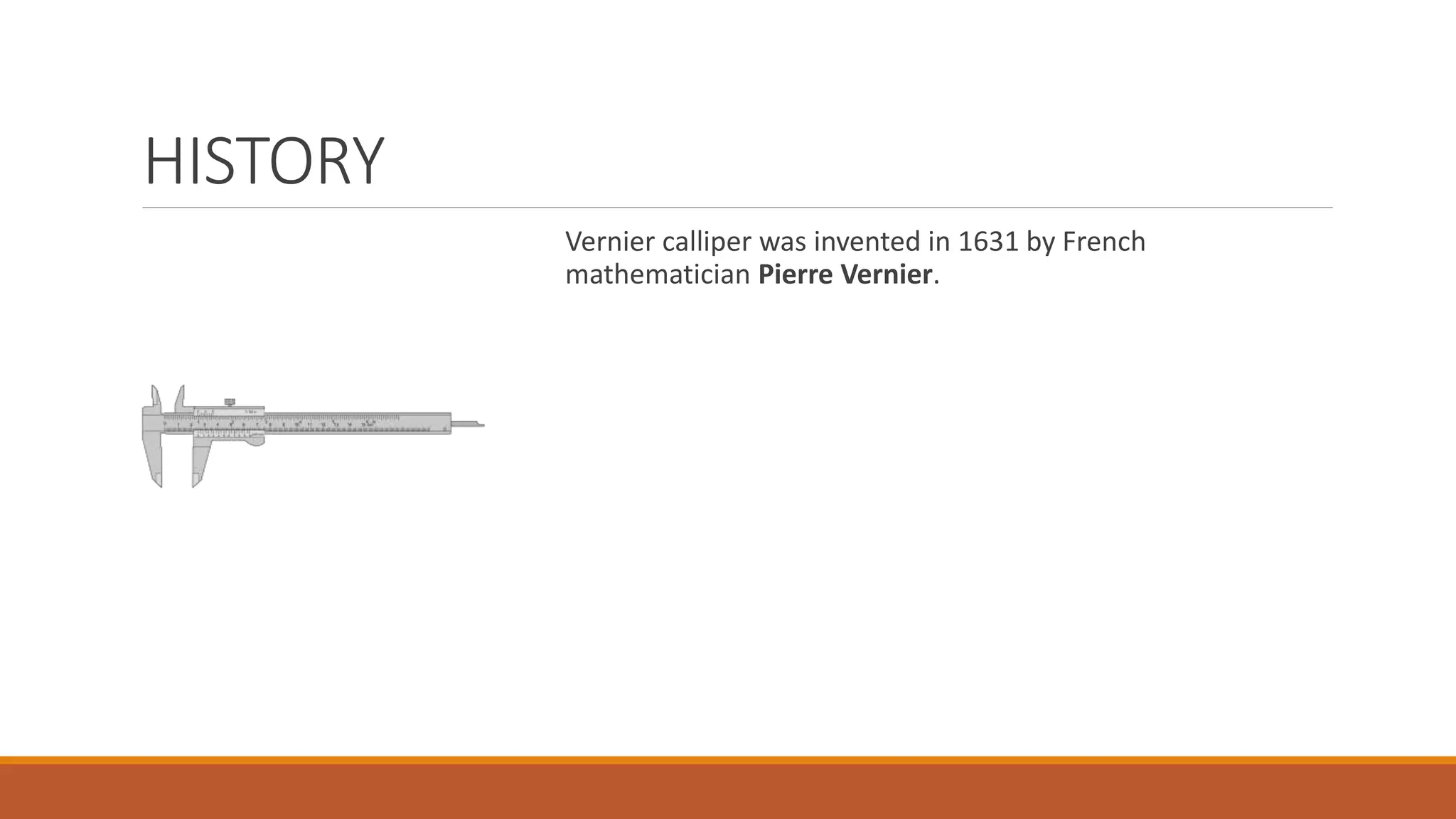 Vernier calliper | PPTX