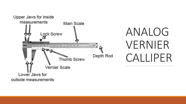 Vernier calliper | PPTX