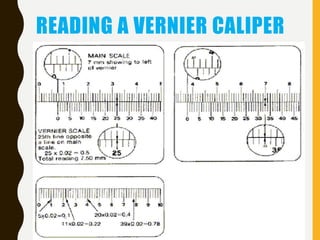 Caliper Reading Worksheet