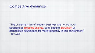 Hypercompetition and the New Rules of Strategic Management | PDF