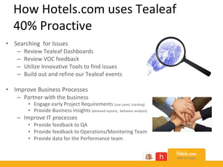 Tealeaf: Innovative Tealeaf Use Cases | PPT