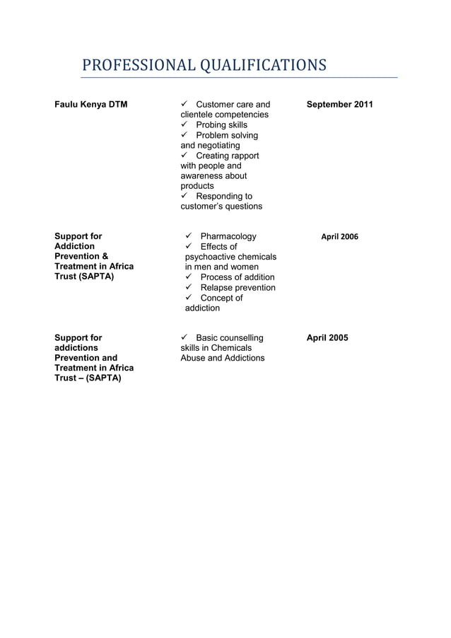 Veronicah ayuma ruth cv | PDF