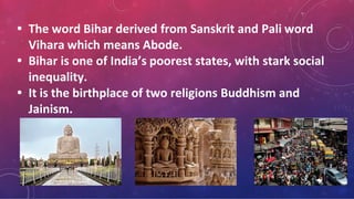 Presentation on Bihar. | PDF