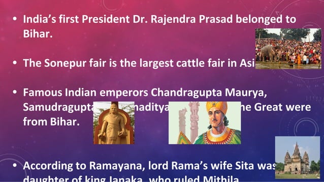 Presentation on Bihar. | PDF