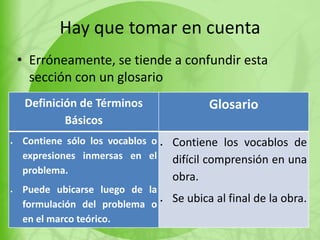 Definicion de terminos basicos pos Lilibeth Bravo | PPTX