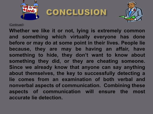 Verp Non Verbal Lying Ppt1 | PPT