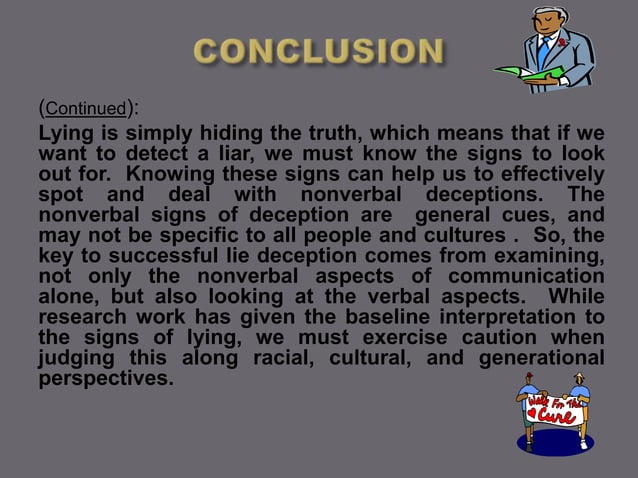 Verp Non Verbal Lying Ppt1 | PPT