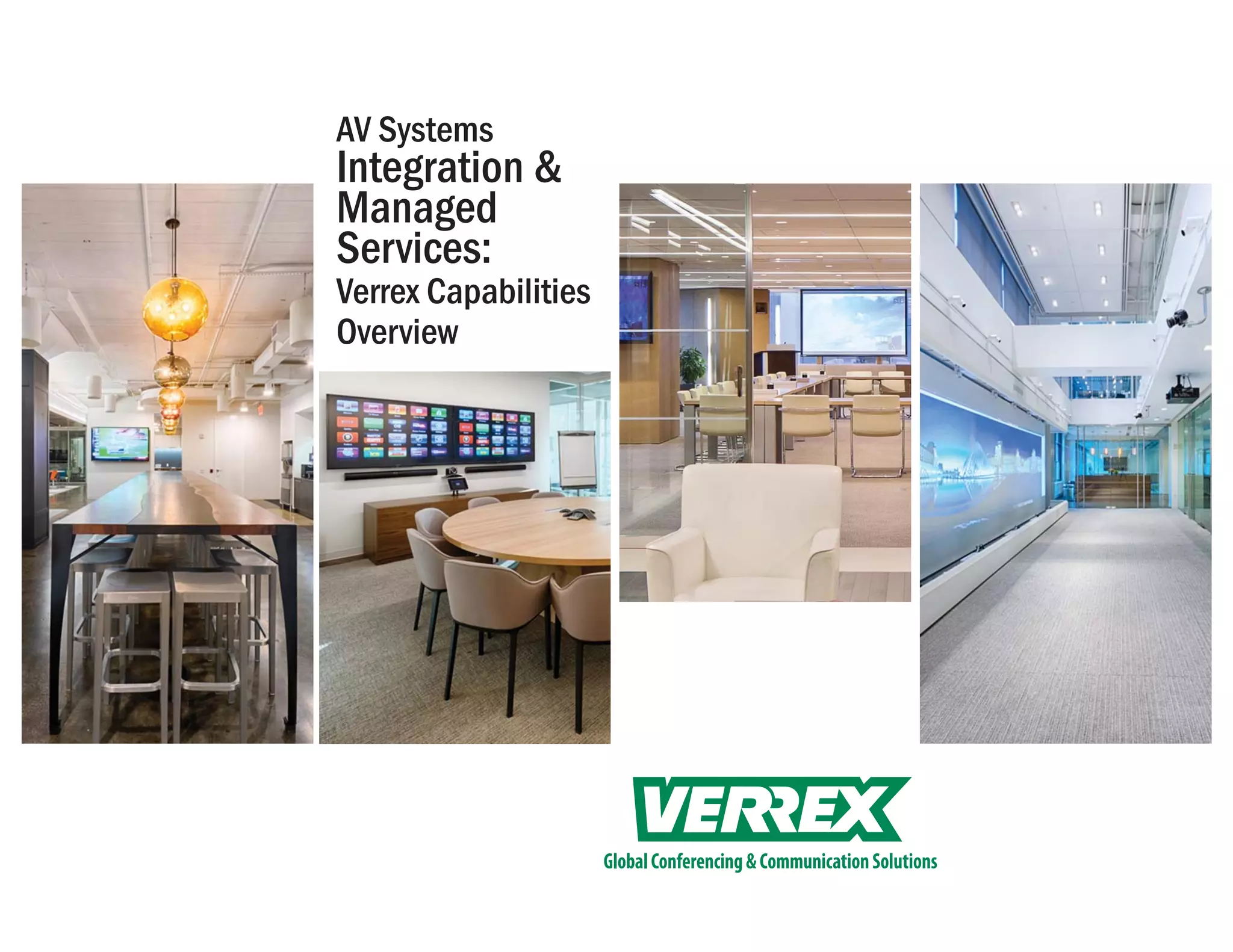 Verrex Portfolio - 68 Years of AV Innovation | PPT