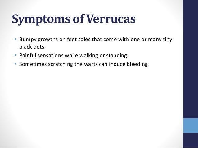 Verrucas Or Plantar Warts What You Need To Know