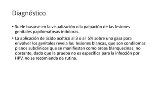 Verrugas genitales (condilomas acuminados).pptx