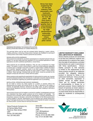 Versa b-series-brass-valves | PDF