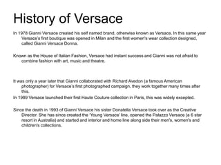 Versace | PPTX