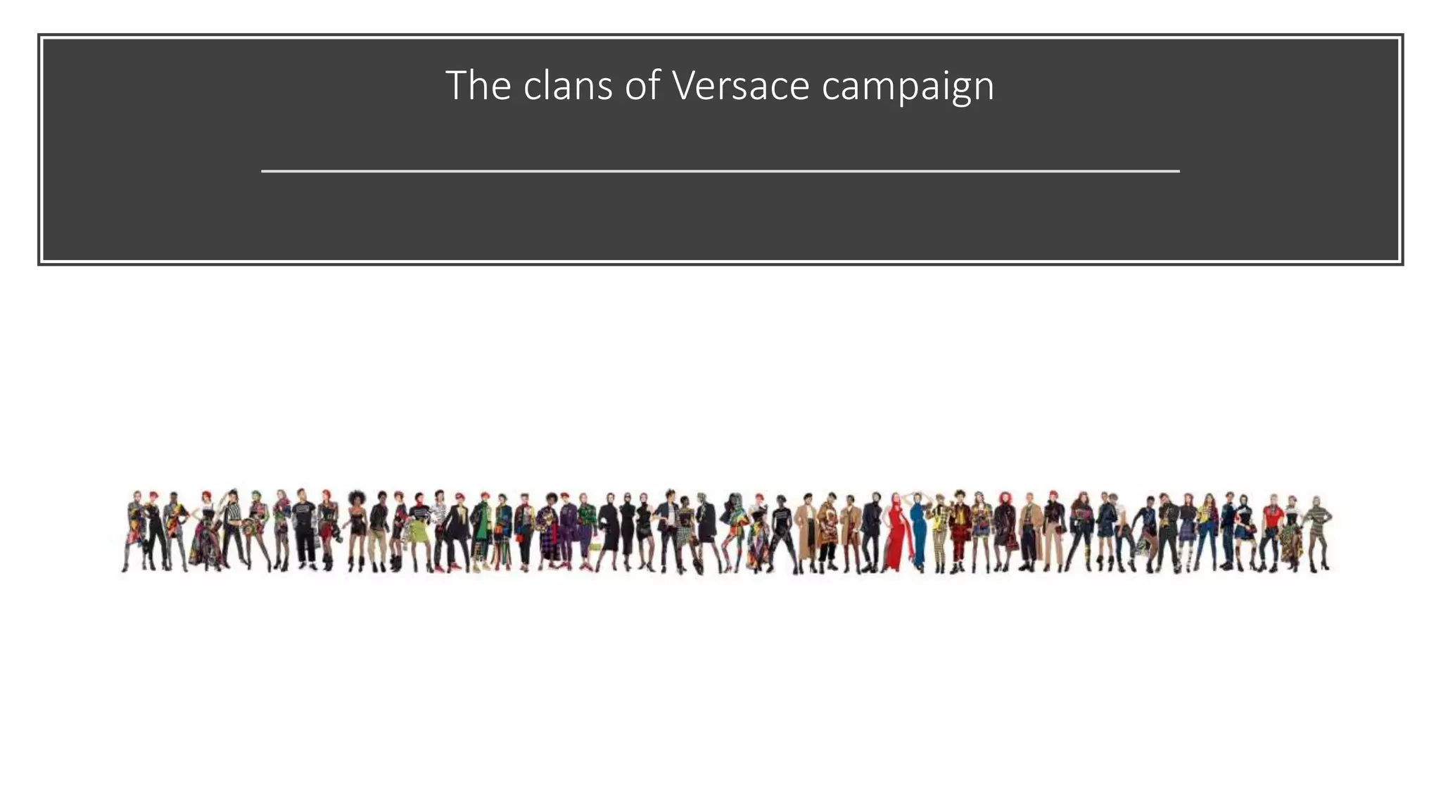 Versace campaign | PPT