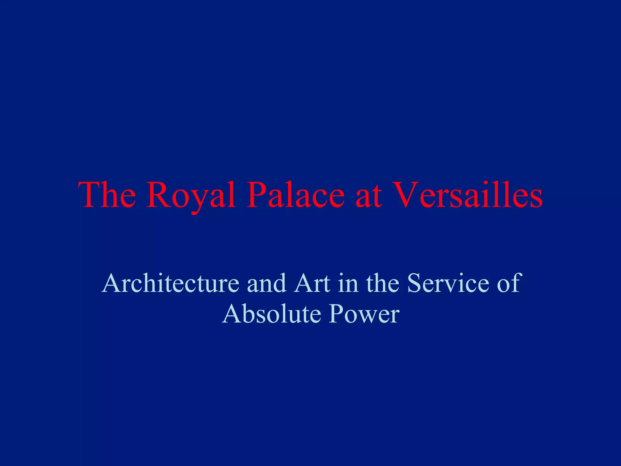 Versailles | PPT