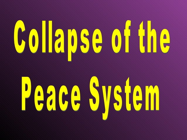Versailles Peace System | PPT