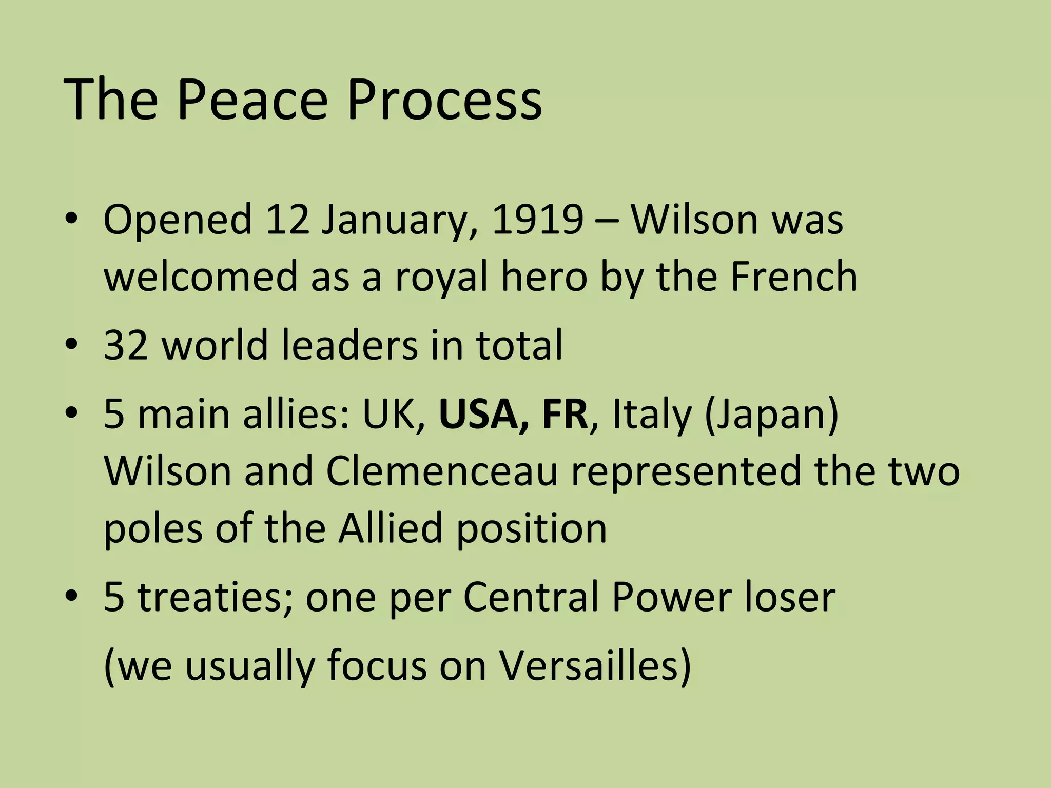 Paris Peace Talks: The Leaders | PPT
