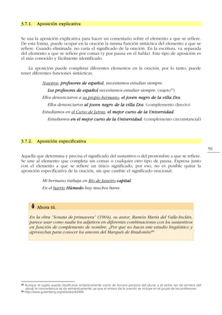 Lengua española para la comunicación: conociendo la sintaxis (versión ...