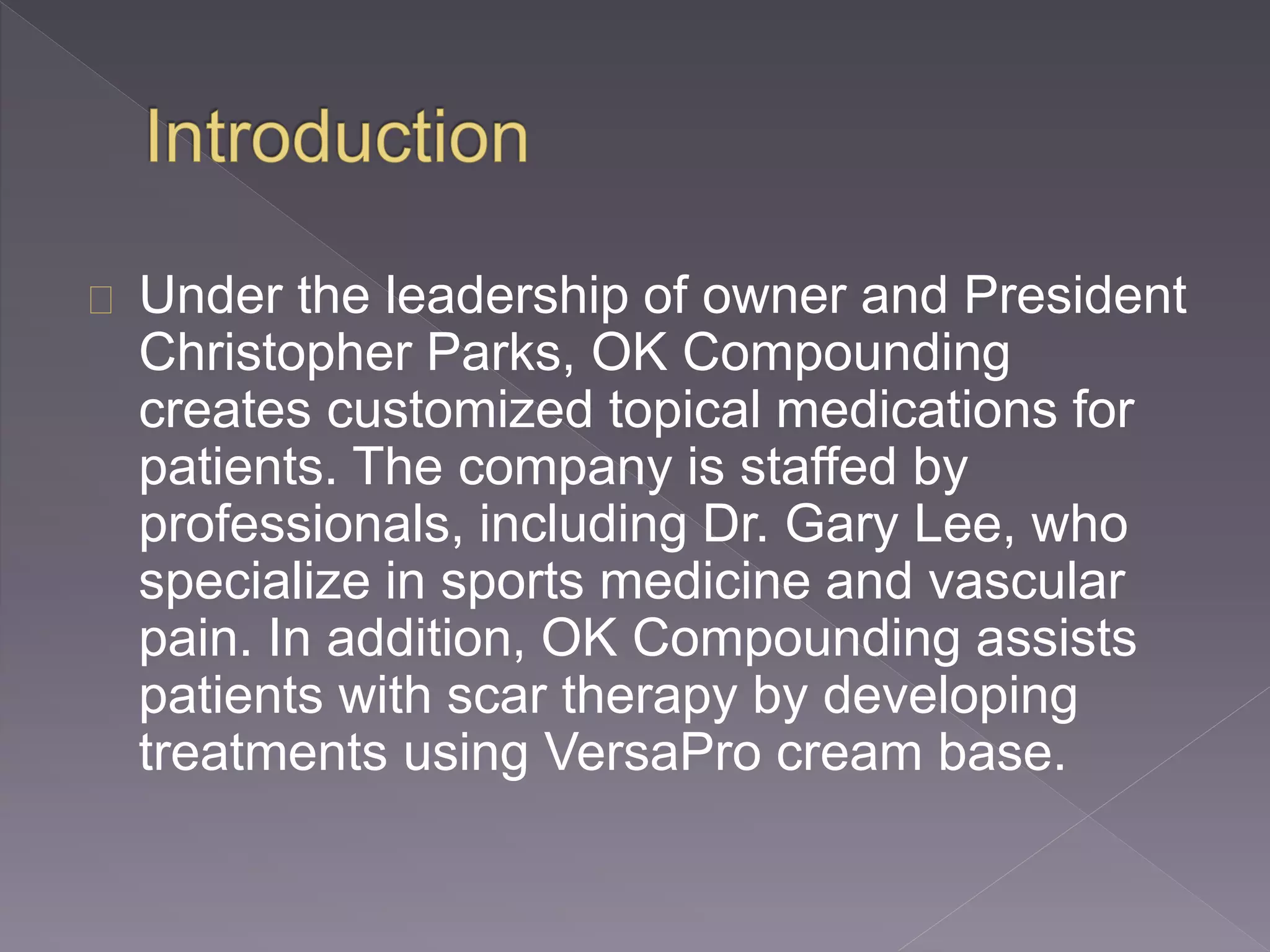 VersaPro Cream Base | PPTX