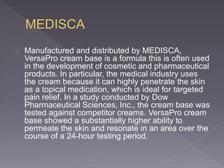 VersaPro Cream Base | PPTX