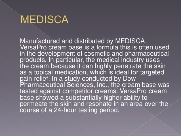 VersaPro Cream Base