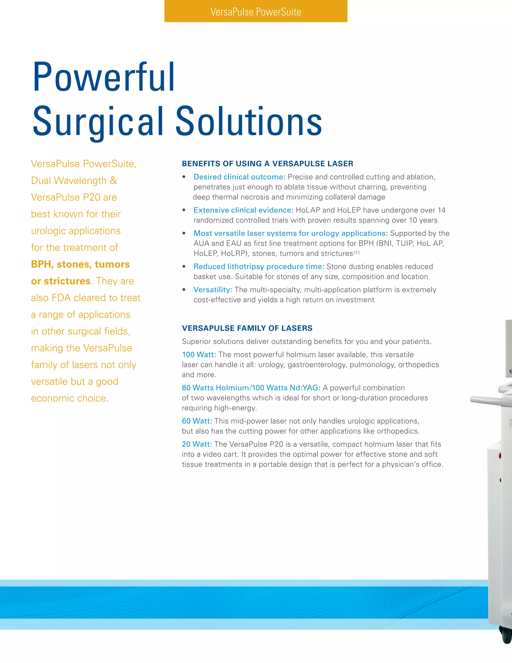 VersaPulse PowerSuite | PDF