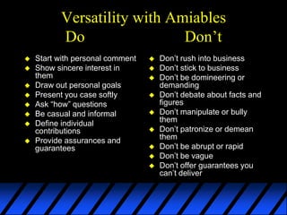 Harvey Robbins - Versatility | PPT