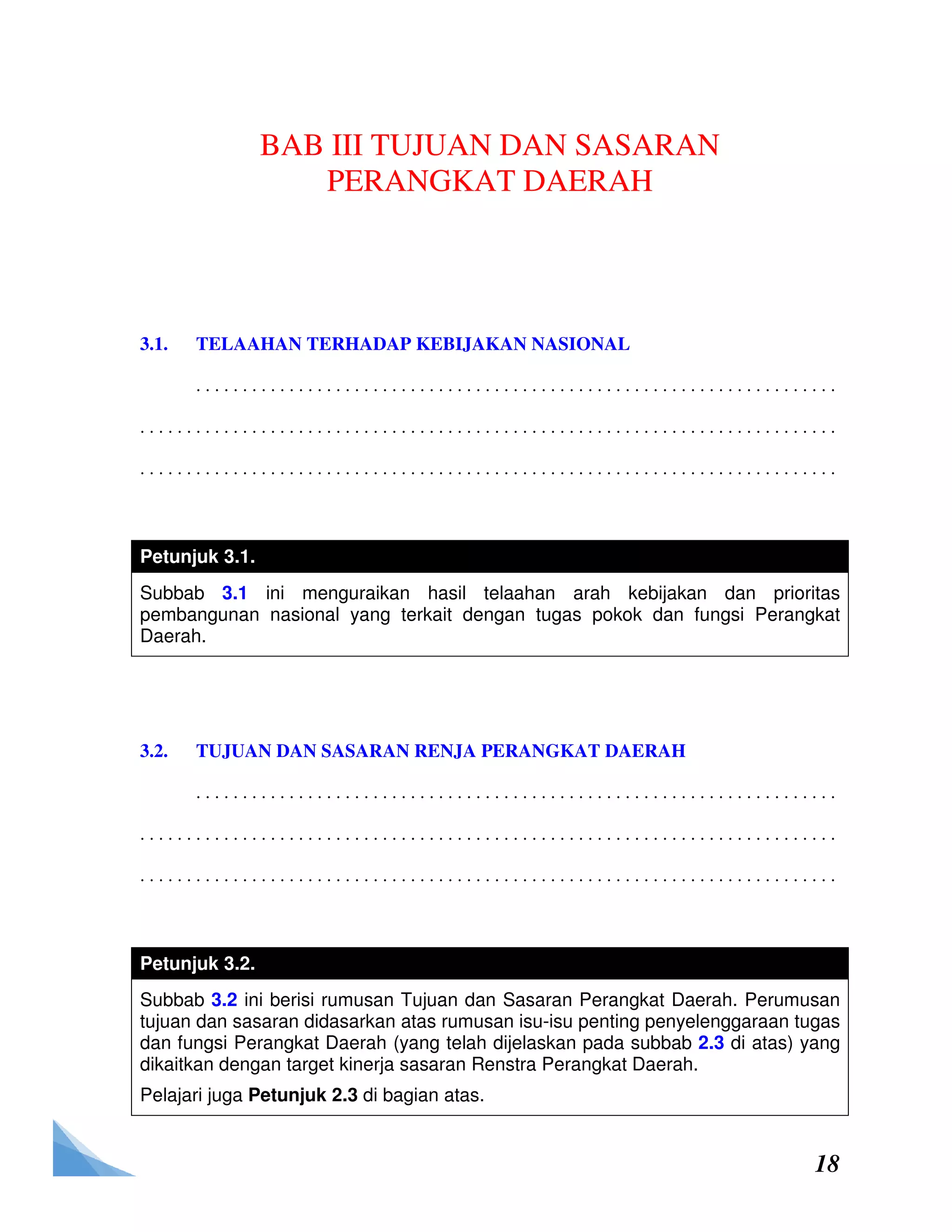 Versi 2 Sekelumit Panduan Ringkas Penyusunan Renja Perangkat Daerah ...