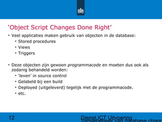 Versiebeheer van database changes | PPT | Databases | Computer Software ...