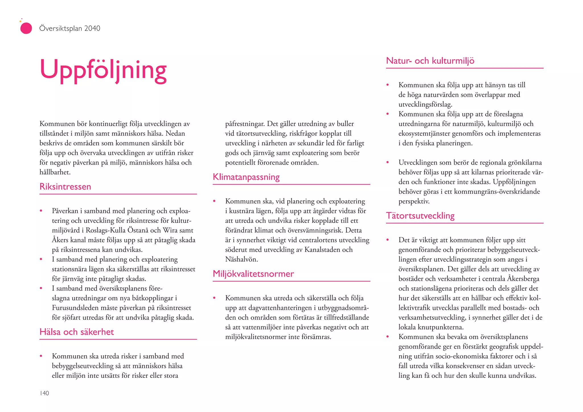 Översiktsplan 2040 bilaga 1 | PPT