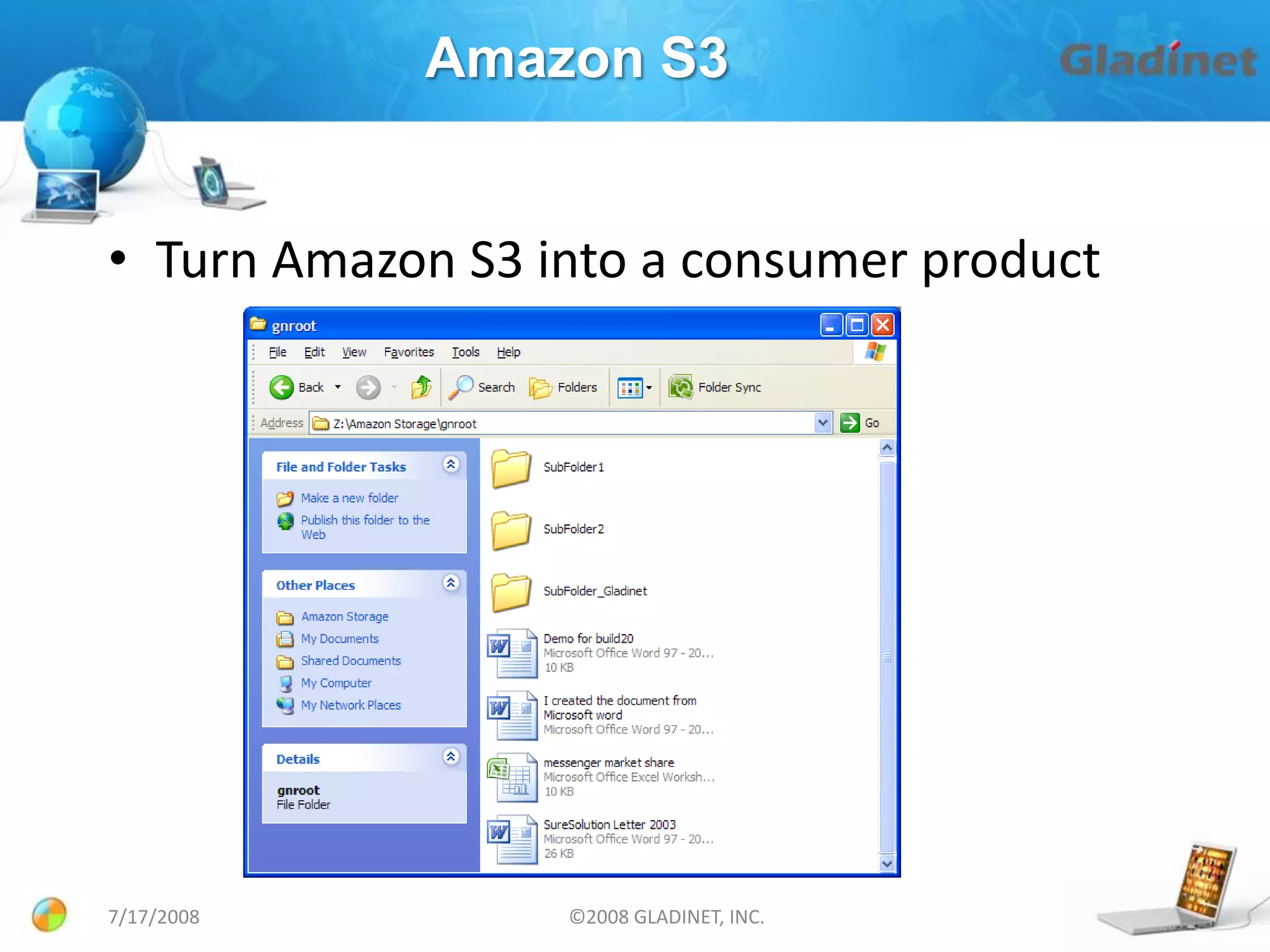 Gladinet Features | PPT
