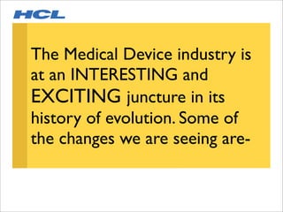 HCL Medical Device Practice | PDF