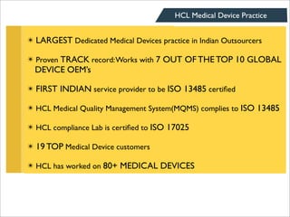 HCL Medical Device Practice | PDF