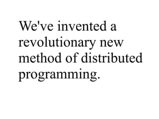 A new revolutionary method | ODP