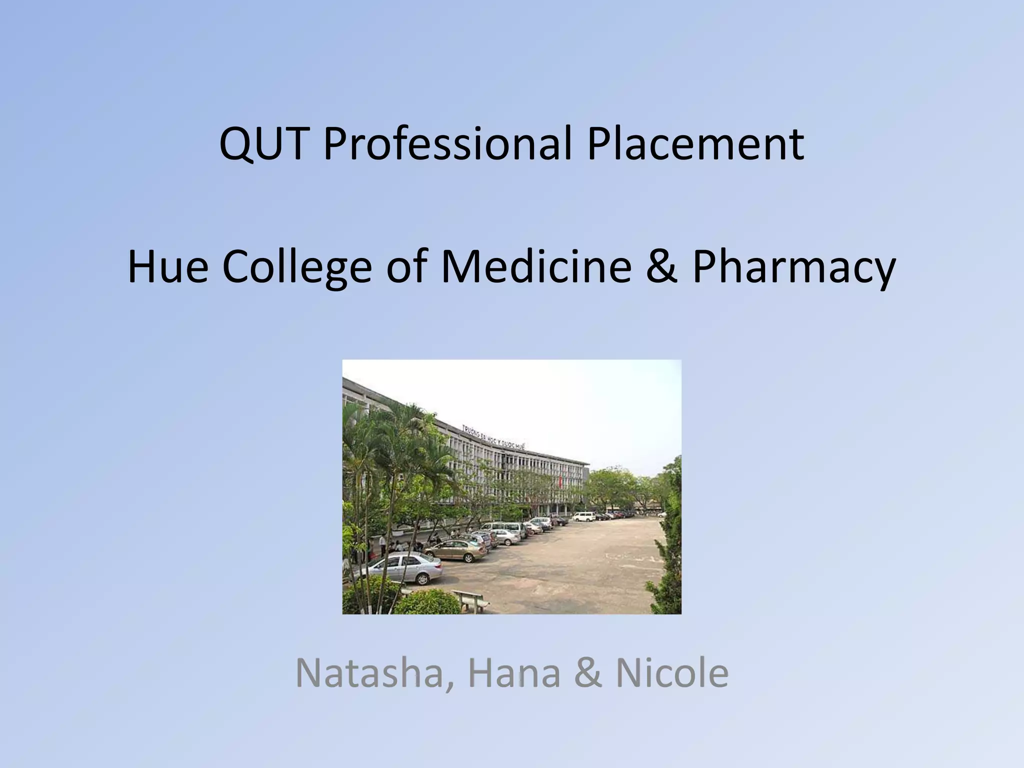 Version 2 presentation to host qut assessment format | PPTX | Education