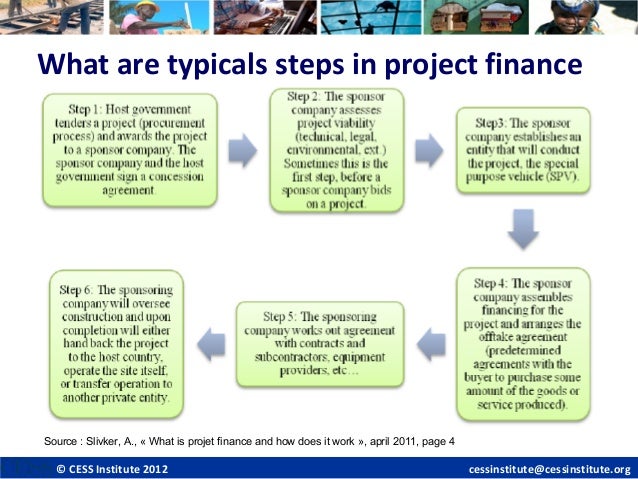 Project financing and sources of funding