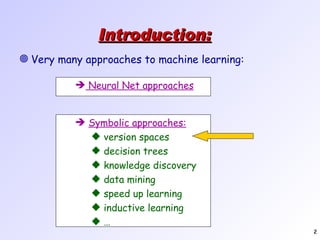 Version spaces | PPT
