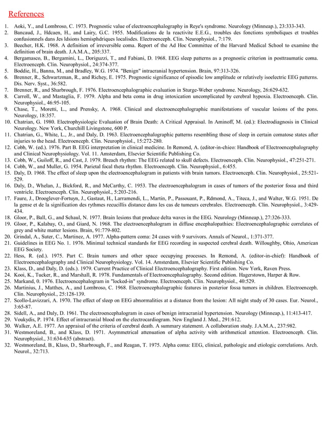 Issues In Brainmapping Nonspecific Eeg Patterns Pdf