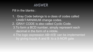 Quiz on Digital Logic and Combinatorial Circuits | PPT