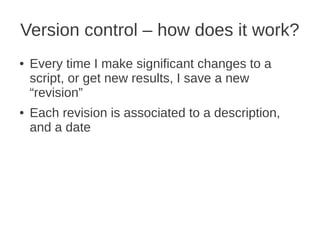 Version control | PPT