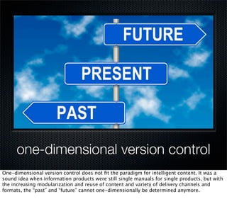 Rethinking Version Control for Agile Content | PPT