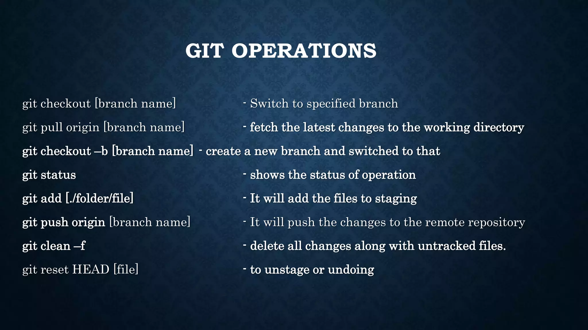 Version control git day03 | PPT