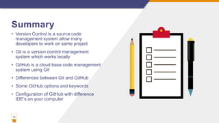 Version control | PPT