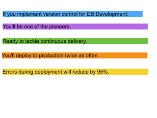 Version control for PL/SQL | PPT