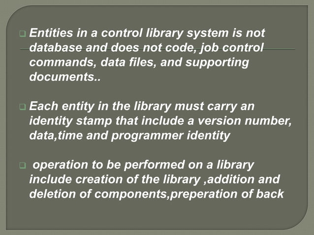 Version control libraries | PPT